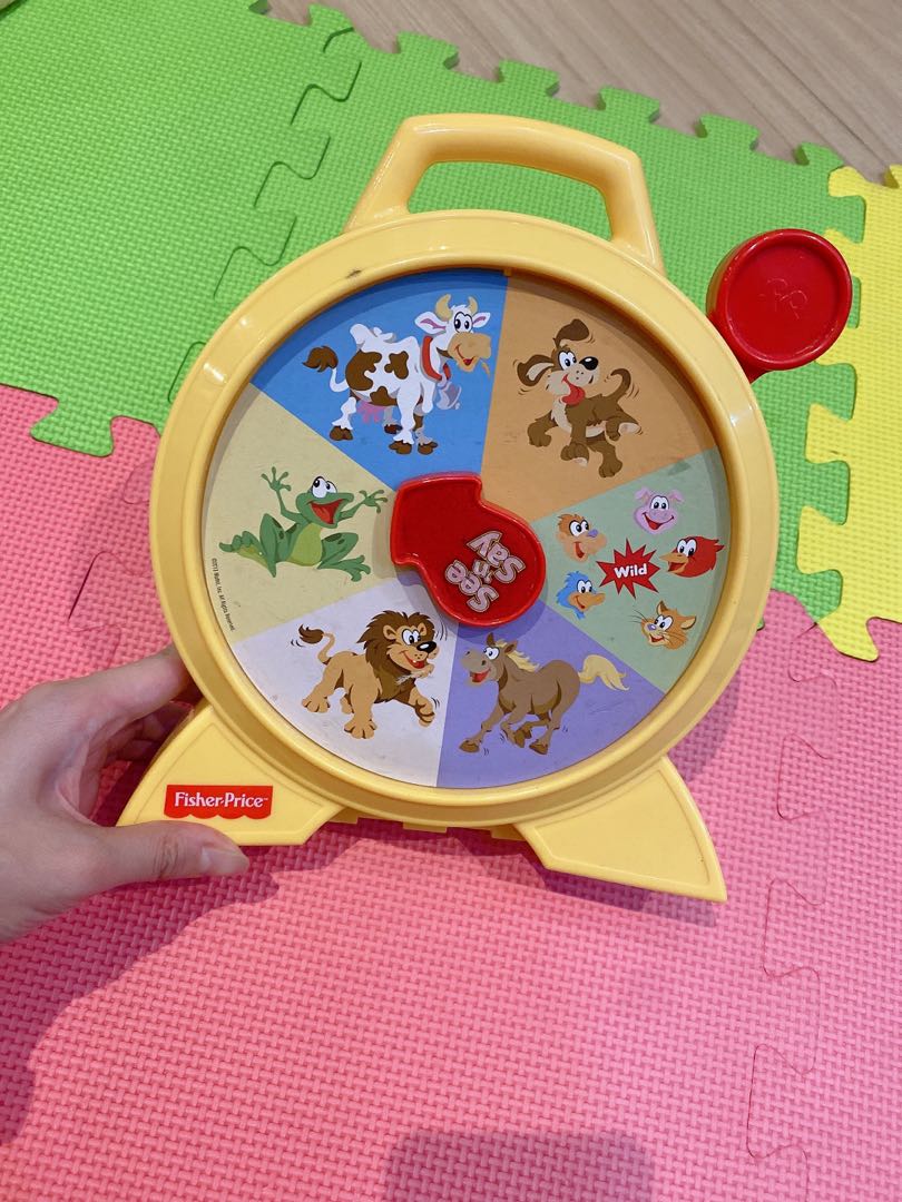Fisher Price See n Say Spin Farm Animals, Babies & Kids, Infant ...
