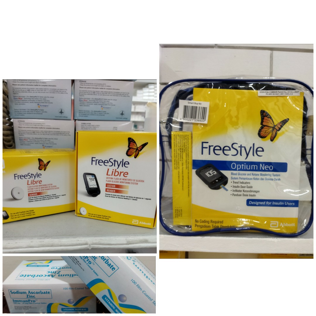Freestyle glucometer, Health & Nutrition, Health Monitors & Weighing ...