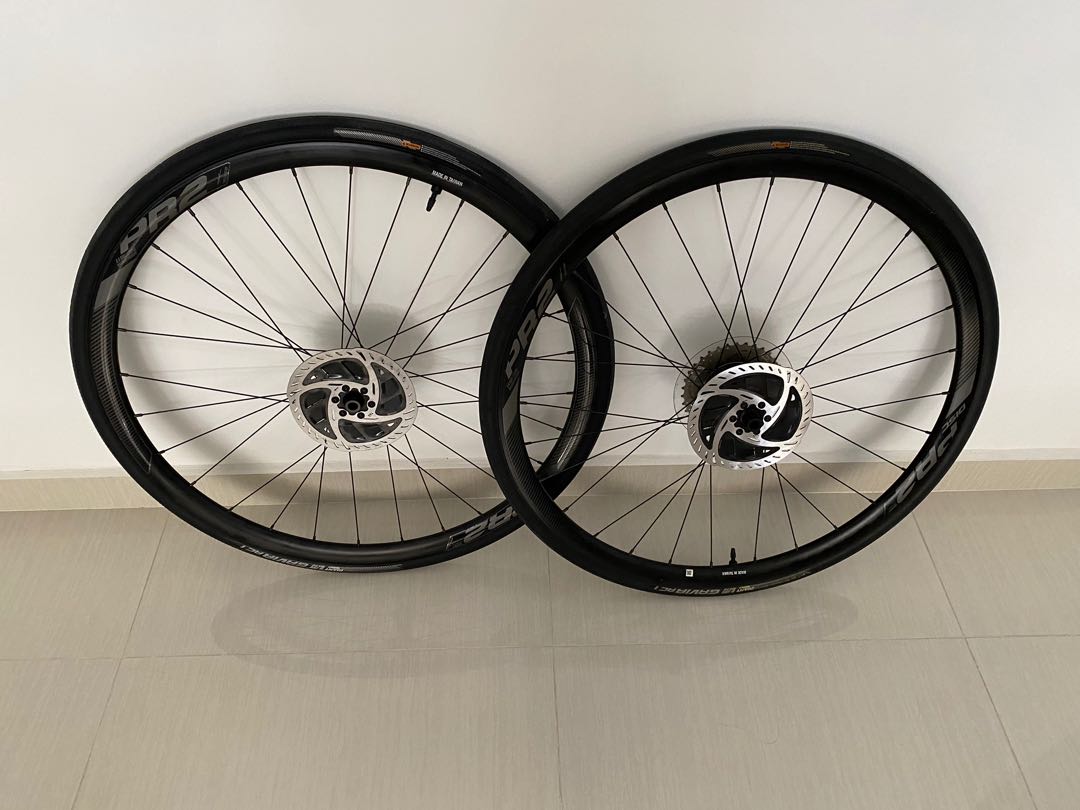 Giant pr2 wheelset disc, Sports Equipment, Bicycles & Parts, Parts ...