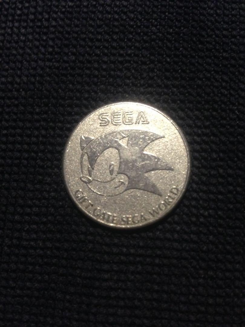 Gift Gate Sega World Token (Sonic the Hedgehog) Rare!!!, Hobbies & Toys ...