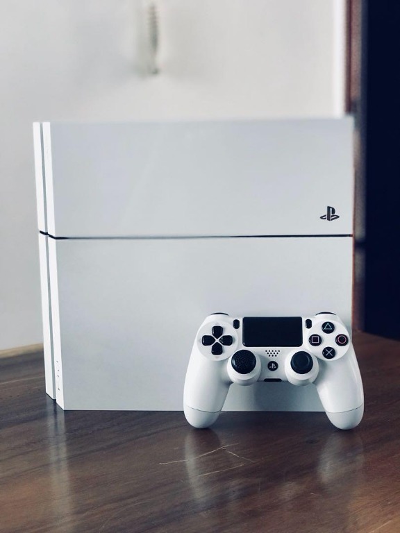 Glacier White PS4 500GB, Video Gaming, Video Game Consoles, PlayStation ...