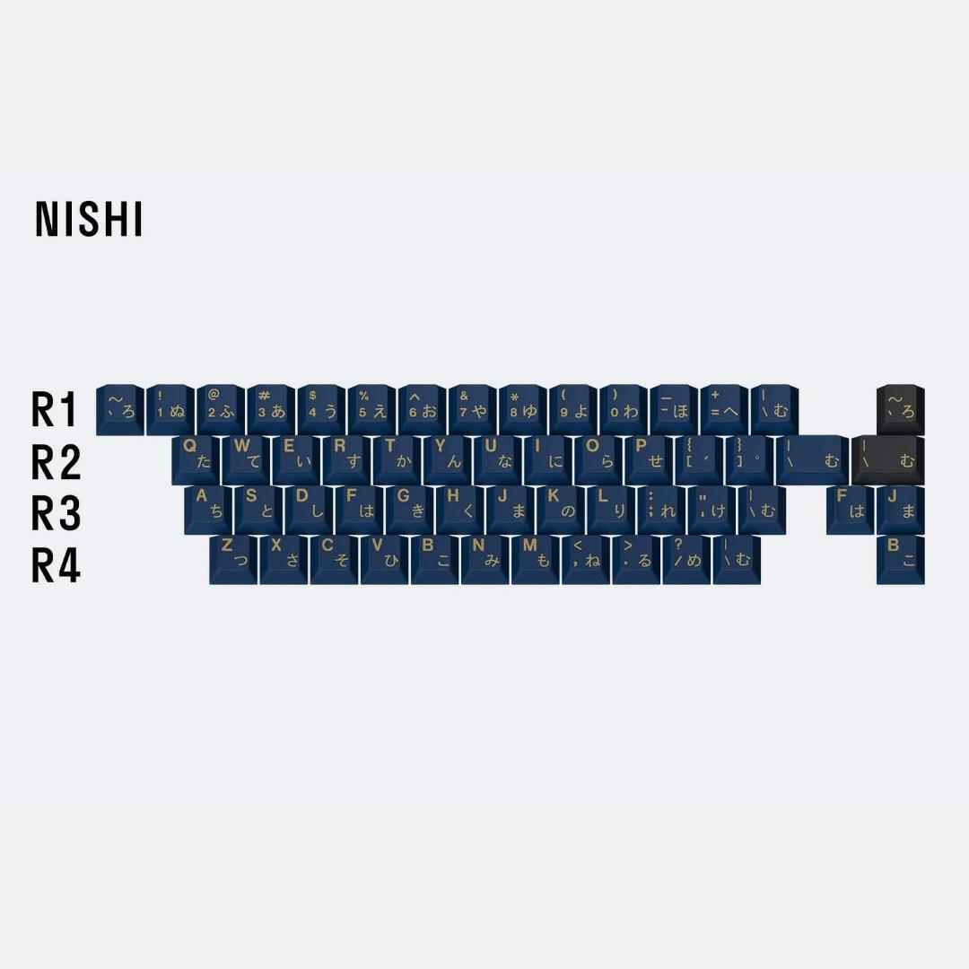 Gmk Blue Samurai complete Nishi set, Computers & Tech, Parts ...