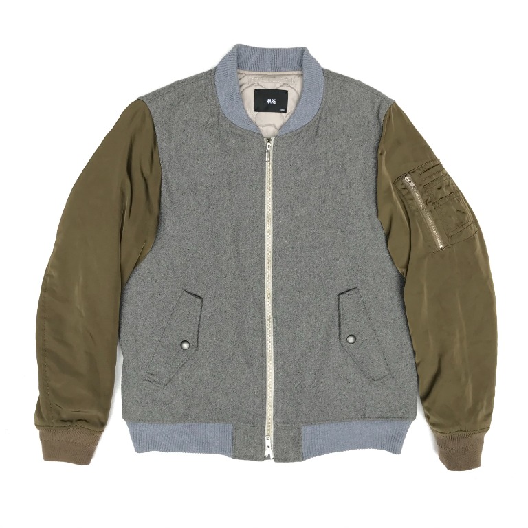 Hare Japan Zip Bomber Jacket, Men's Fashion, Coats, Jackets and ...