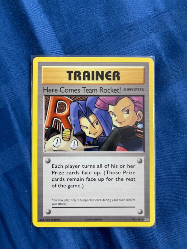 Here comes team rocket evolutions, Hobbies & Toys, Toys & Games on Carousell