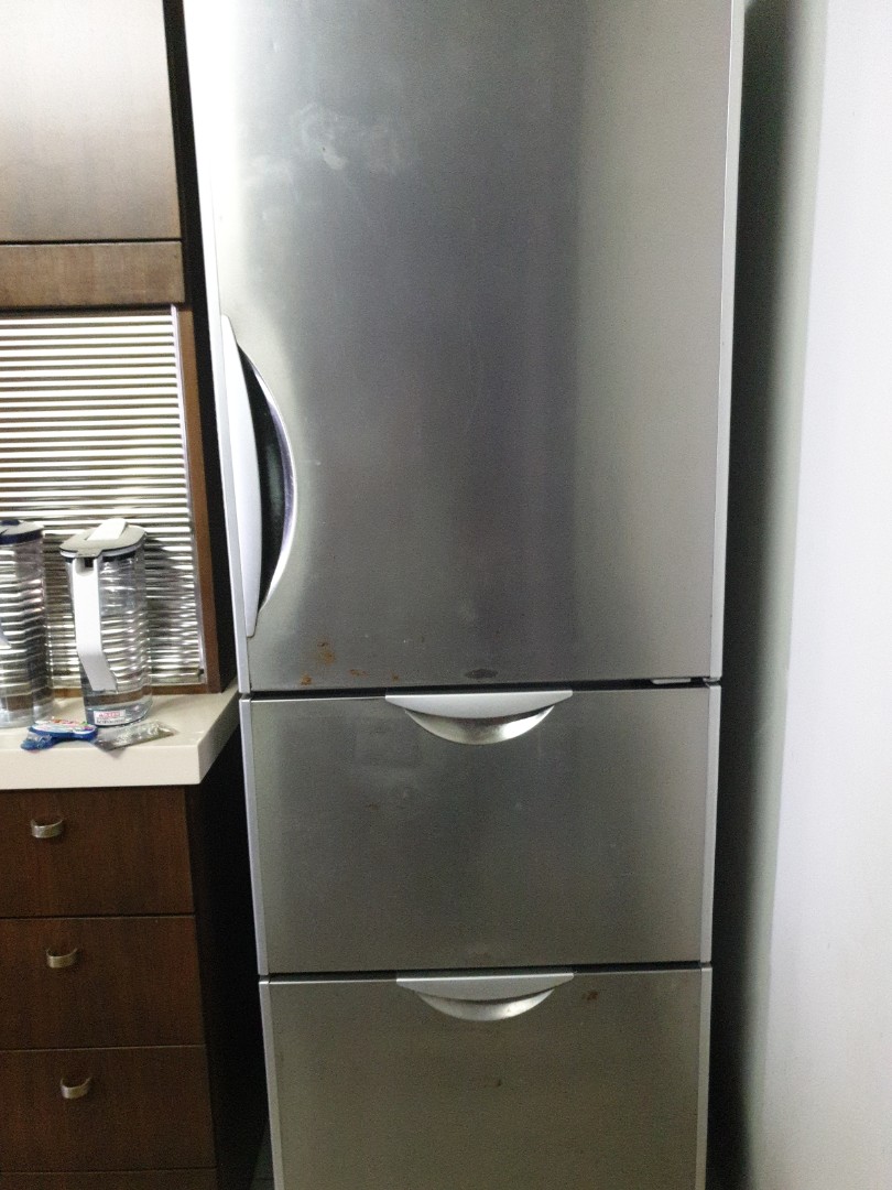 Hitachi Solfege Stainless Steel refrigerator (made in japan), TV & Home ...