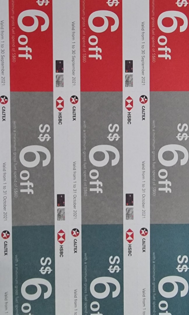 HSBC Shell petrol voucher., Everything Else on Carousell