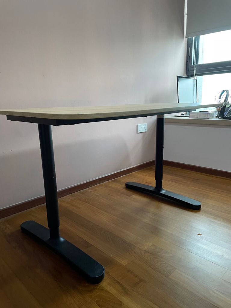 IKEA BEKANT Work/ study table, Furniture & Home Living, Furniture ...
