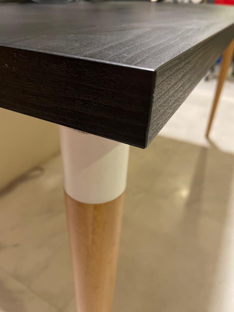 IKEA linmon desk with Hilver legs, Furniture & Home Living, Furniture ...