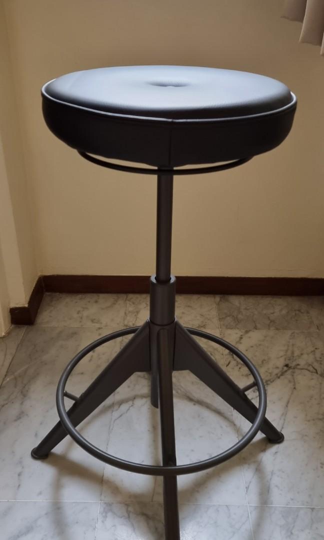 Ikea Trollberget standing desk stool, Furniture & Home Living ...