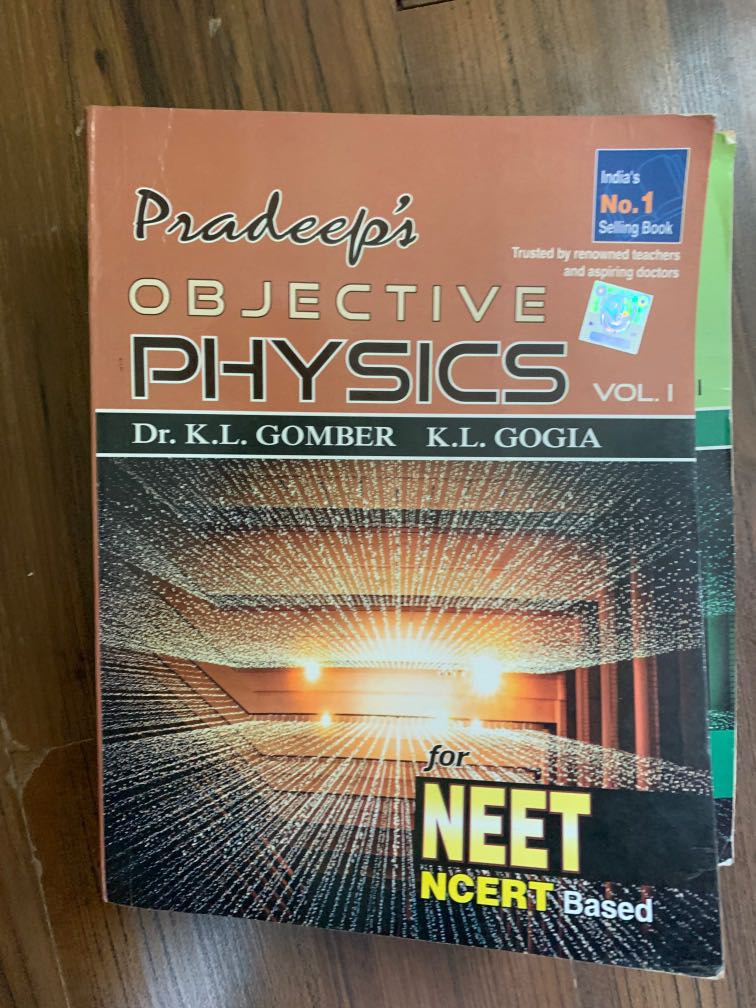 JEE NEET - Class 11 and 12 physics books, Hobbies & Toys, Books ...