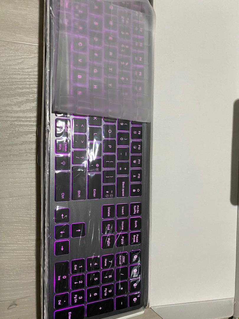 Jelly Comb 7 Color backlit keyboard, Computers & Tech, Parts ...