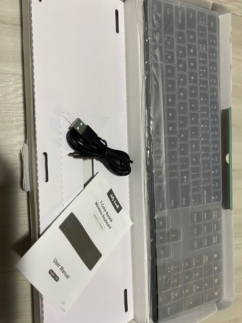 Jelly Comb 7 Color backlit keyboard, Computers & Tech, Parts ...