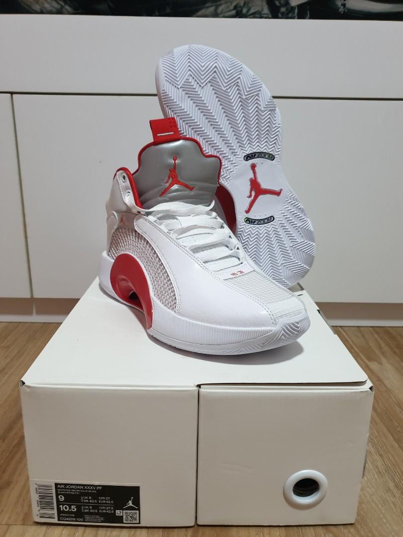 Jordan XXV 35 Fire Red, Men's Fashion, Footwear, Sneakers on Carousell
