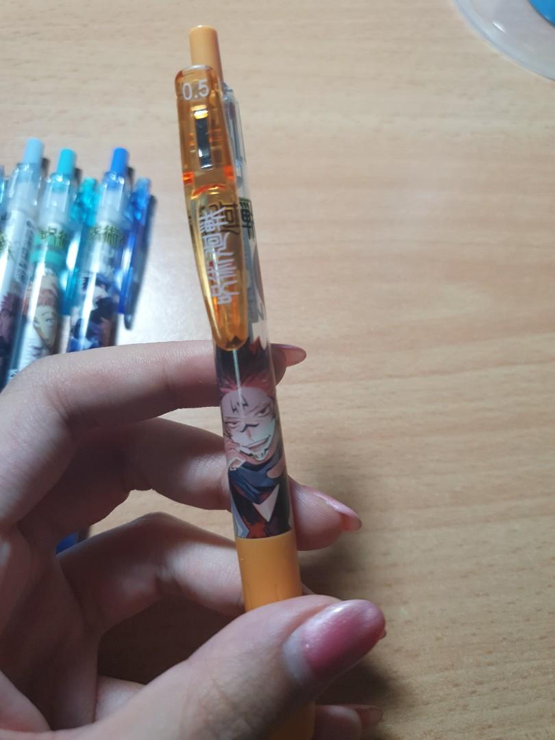 Jujutsu Kaisen Pens (Black Ink), Hobbies & Toys, Memorabilia ...