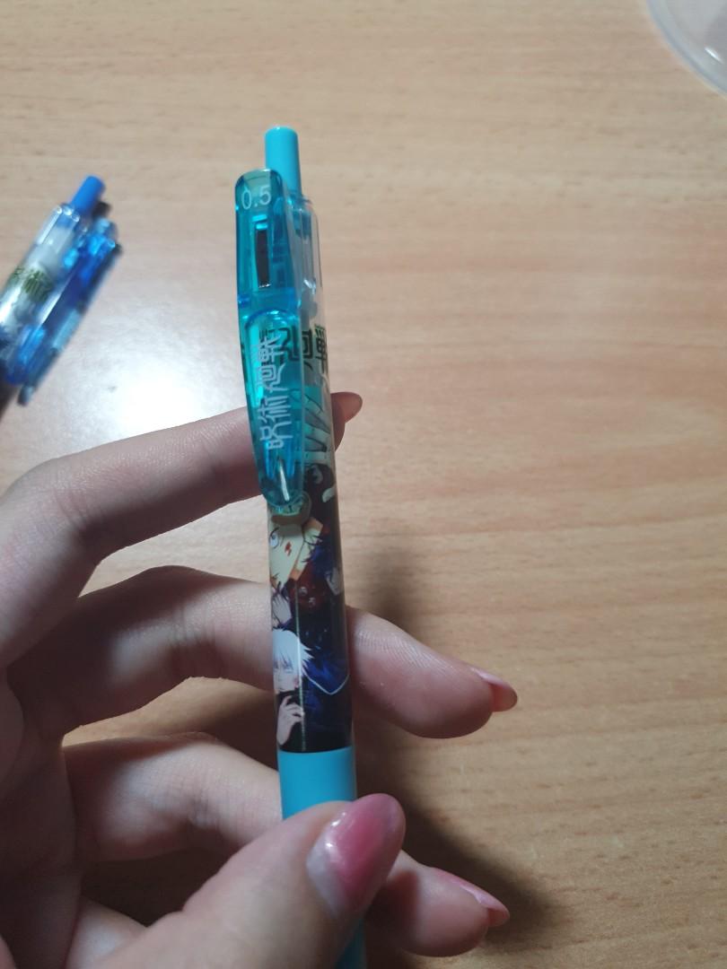 Jujutsu Kaisen Pens (Black Ink), Hobbies & Toys, Memorabilia ...