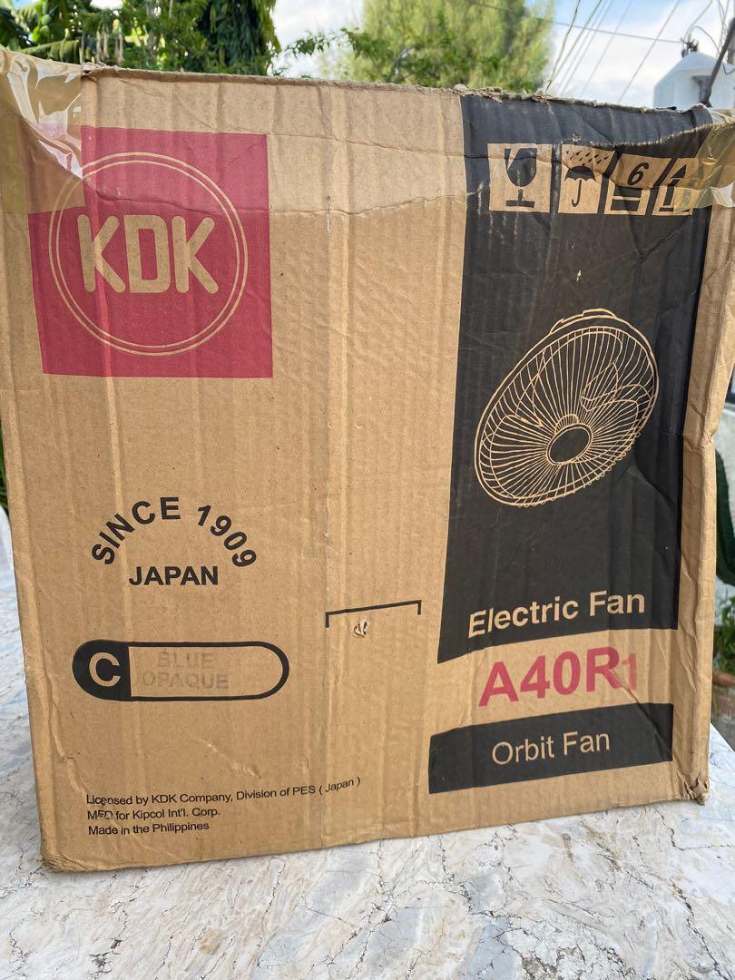 KDK ORBIT FAN - BLUE OPAQUE, Furniture & Home Living, Lighting & Fans ...
