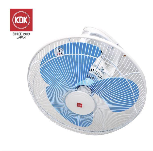 KDK ORBIT FAN - BLUE OPAQUE, Furniture & Home Living, Lighting & Fans ...