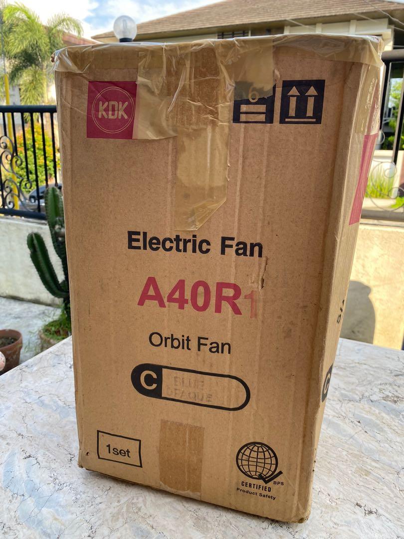 KDK ORBIT FAN - BLUE OPAQUE, Furniture & Home Living, Lighting & Fans ...