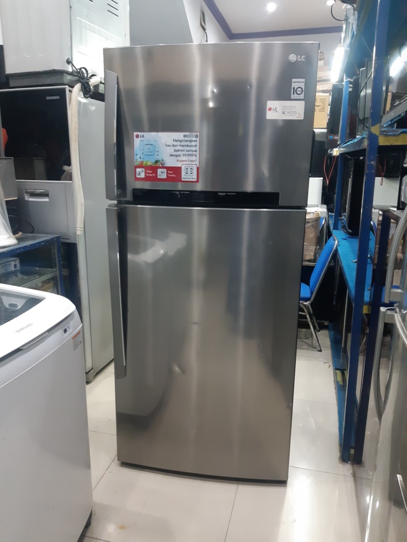 Kulkas 2 pintu LG Inverter, 700 liter, anti bacterial health guard ...