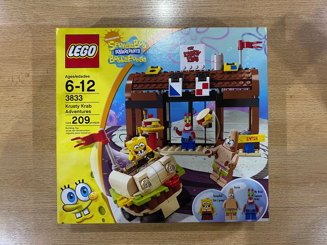 LEGO SpongeBob 3833 Krusty Krab Adventures, Hobbies & Toys, Toys ...