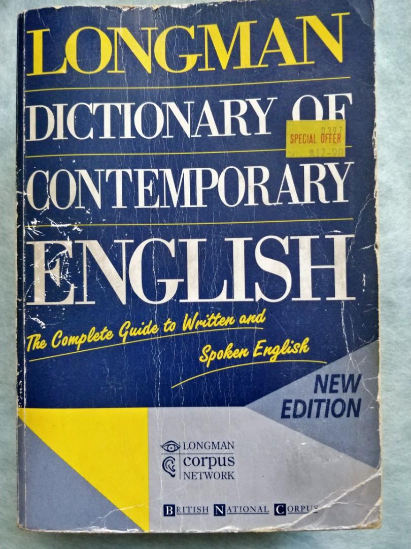 Longman Dictionary LONGMAN DICTIONARY OF CONTEMPORARY ENGLISH (NEW