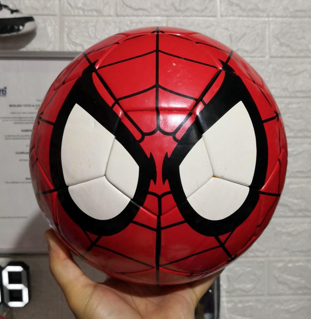 marvel SPIDERMAN soccer ball, Hobbies & Toys, Toys & Games on Carousell