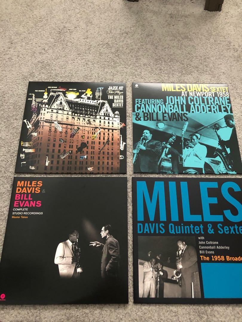 Miles Davis Bill Evans Complete Studio box set of 5Lps, Hobbies & Toys ...