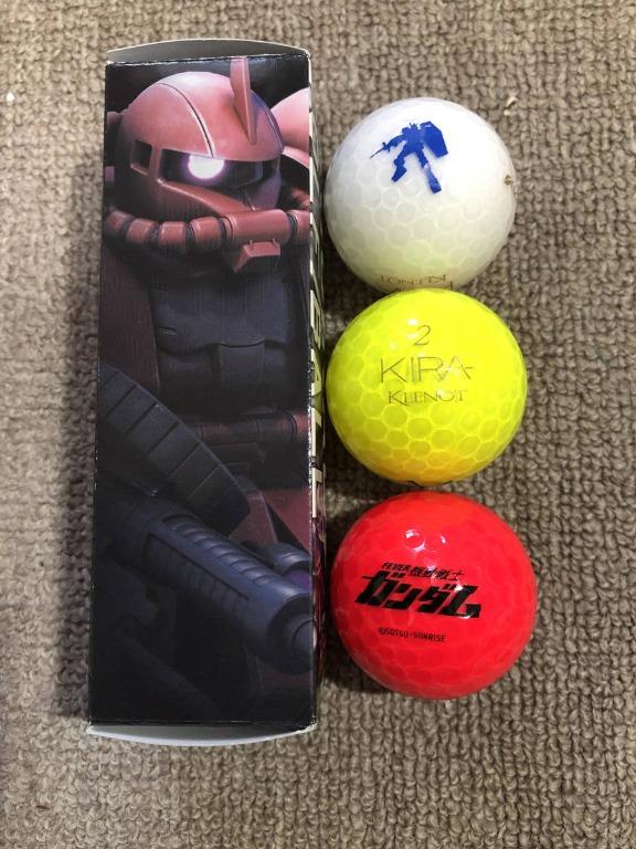 Mobile Suit Gundam Original Golf Balls (SET of 3) [RX-78-2 Gundam ...