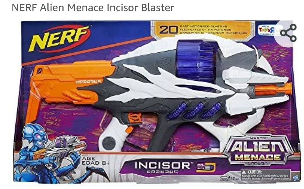 nerf gun alien