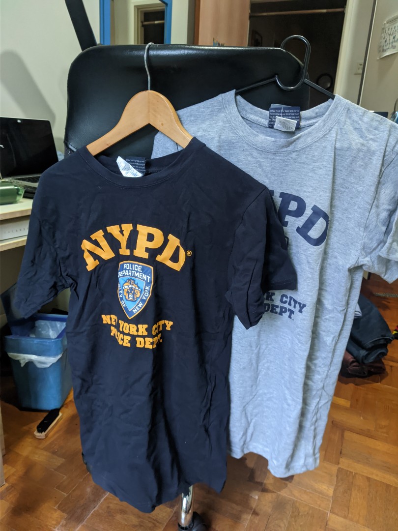 Official NYPD shirts, Men's Fashion, Tops & Sets, Tshirts & Polo Shirts ...