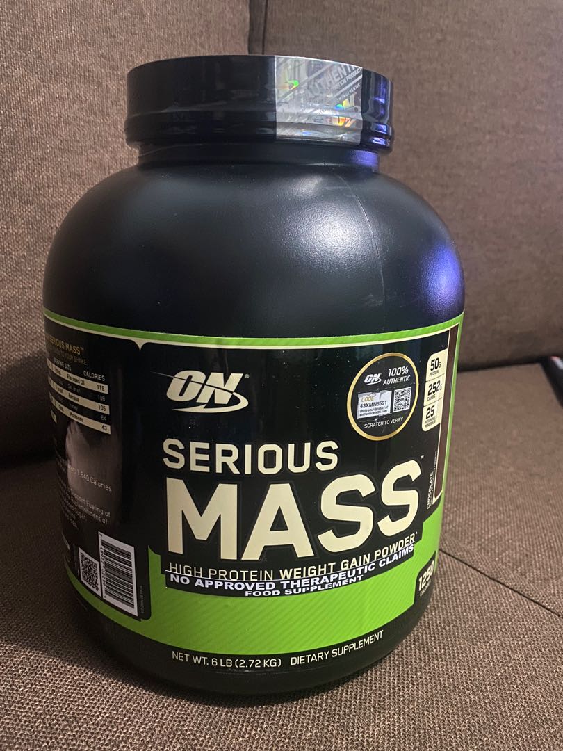 ON Serious Mass Powder 6LB, Health & Nutrition, Health Supplements ...