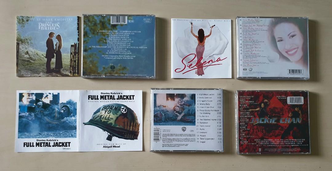 Soundtrack,OST -Princes,Selena,Metal Jacket,Jackie Chan,Chicago,Song ...