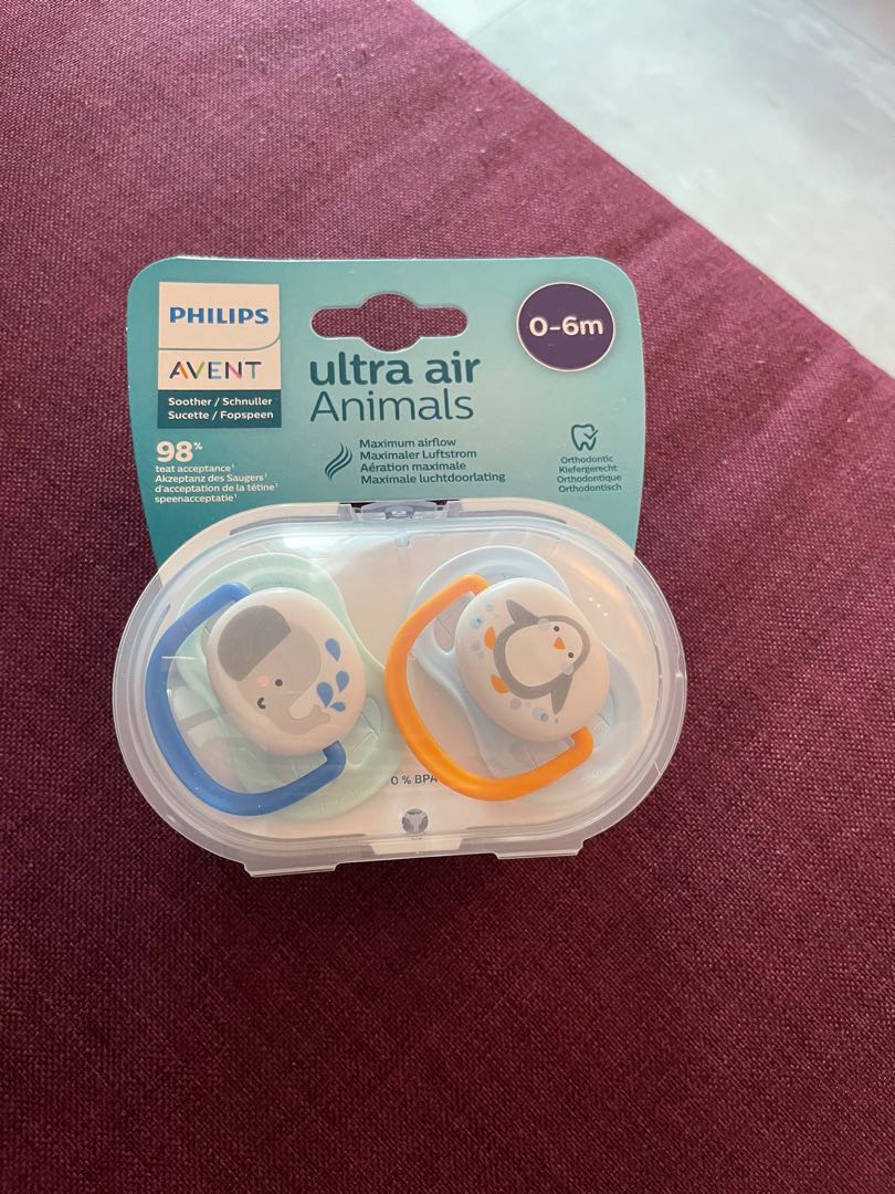 Philips ultra air pacifier (new), Babies & Kids, Nursing & Feeding ...