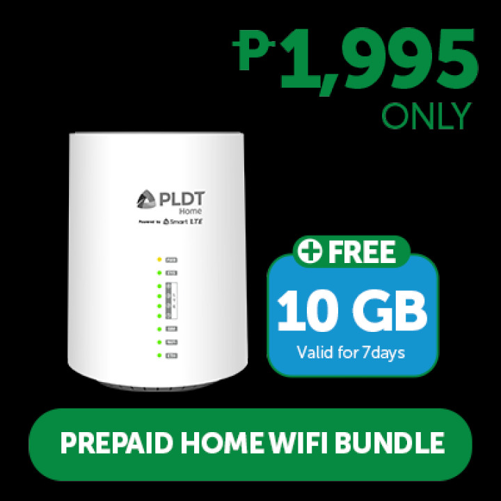PLDT Prepaid Home Wifi LTE-Advanced w/ FREE! 10GB valid for 7 days ...