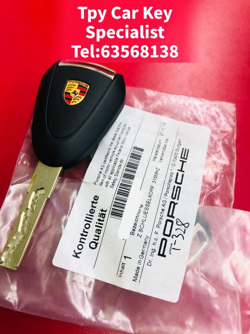 Porsche Boxster Remote Key, Car Accessories, Accessories on Carousell