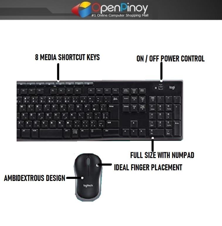 PRE-ORDER!!!Brandnew Logitech MK270R KEYBOARD AND MOUSE Combo, Computers & Tech, Parts ...