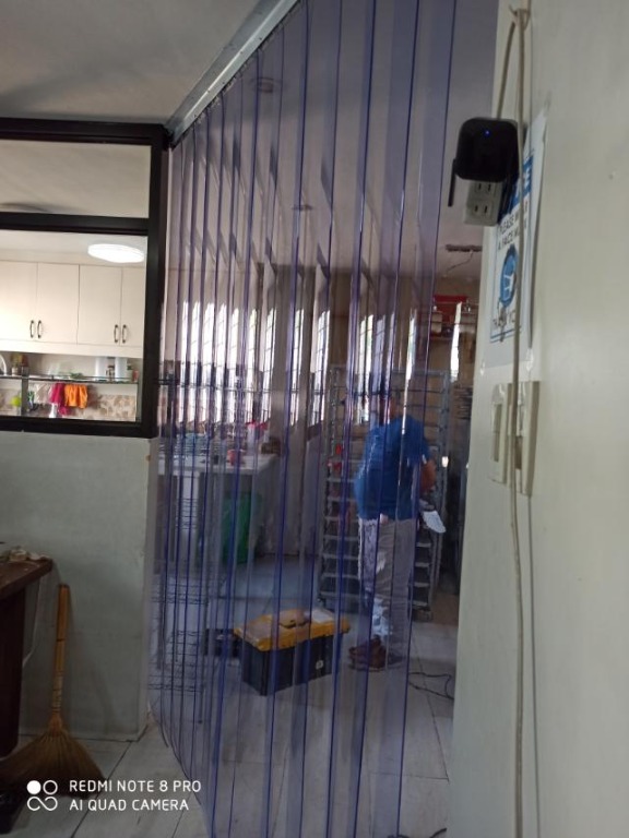 PVC CURTAIN available in Plain/Rib Type, Looking For on Carousell