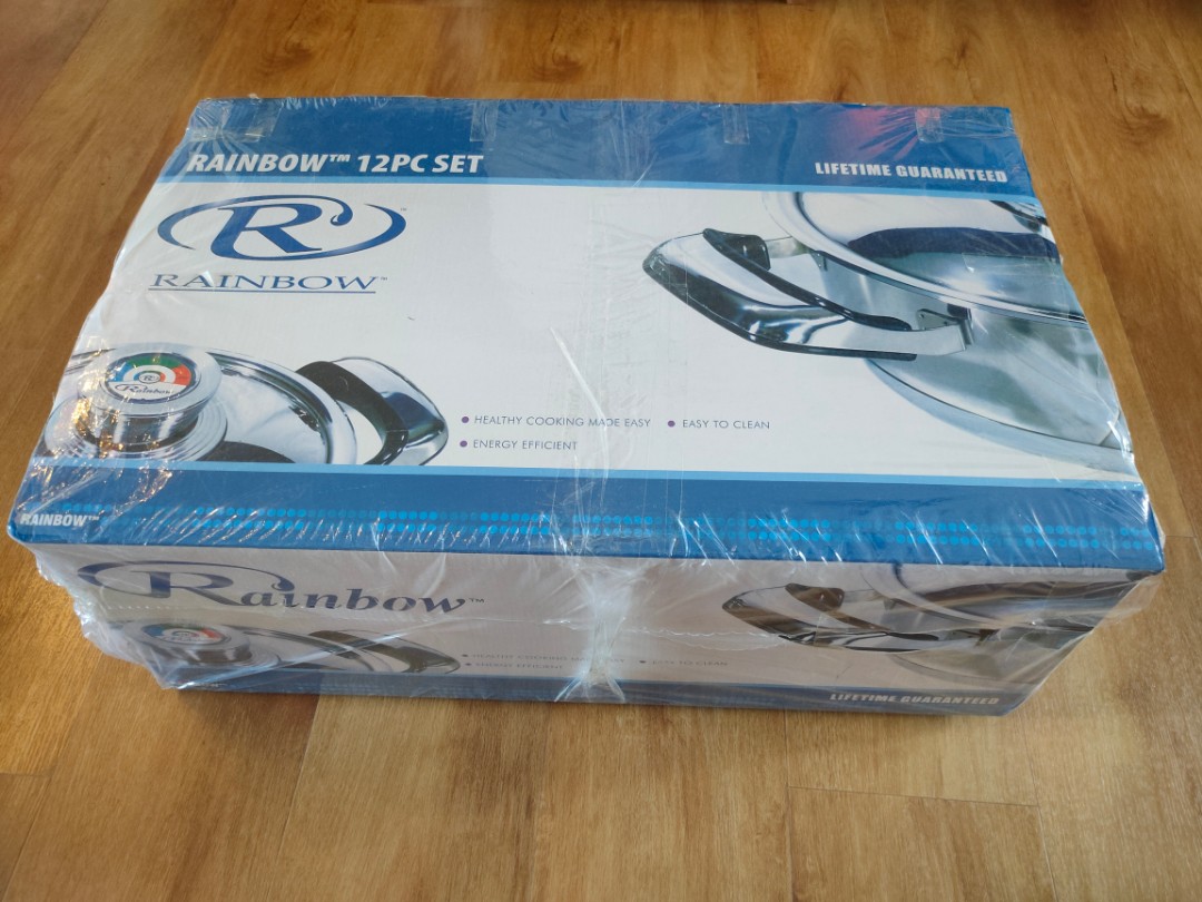 Rainbow 12 piece cookware set, TV & Home Appliances, Kitchen Appliances ...