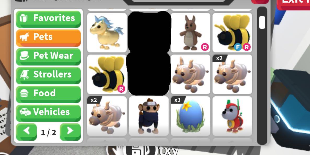 roblox adopt me legendary pets!, Video Gaming, Gaming Accessories, In ...