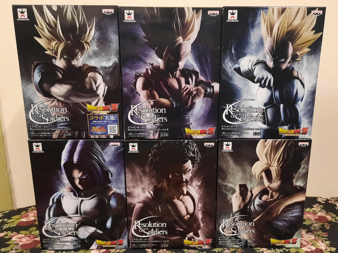 ROS Dragon Ball Z Soldiers Son Goku Vegeta Gohan Trunks Mr. Satan ...