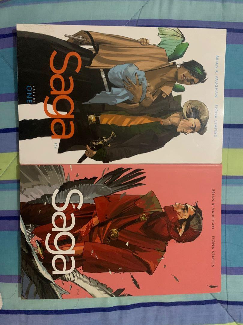 Saga (Brian K. Vaughn and Fiona Staples), Hobbies & Toys, Books ...