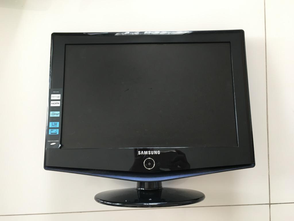 Samsung Computer Monitor LA19R71B 19 inch Wide LCD TV Black, Computers ...