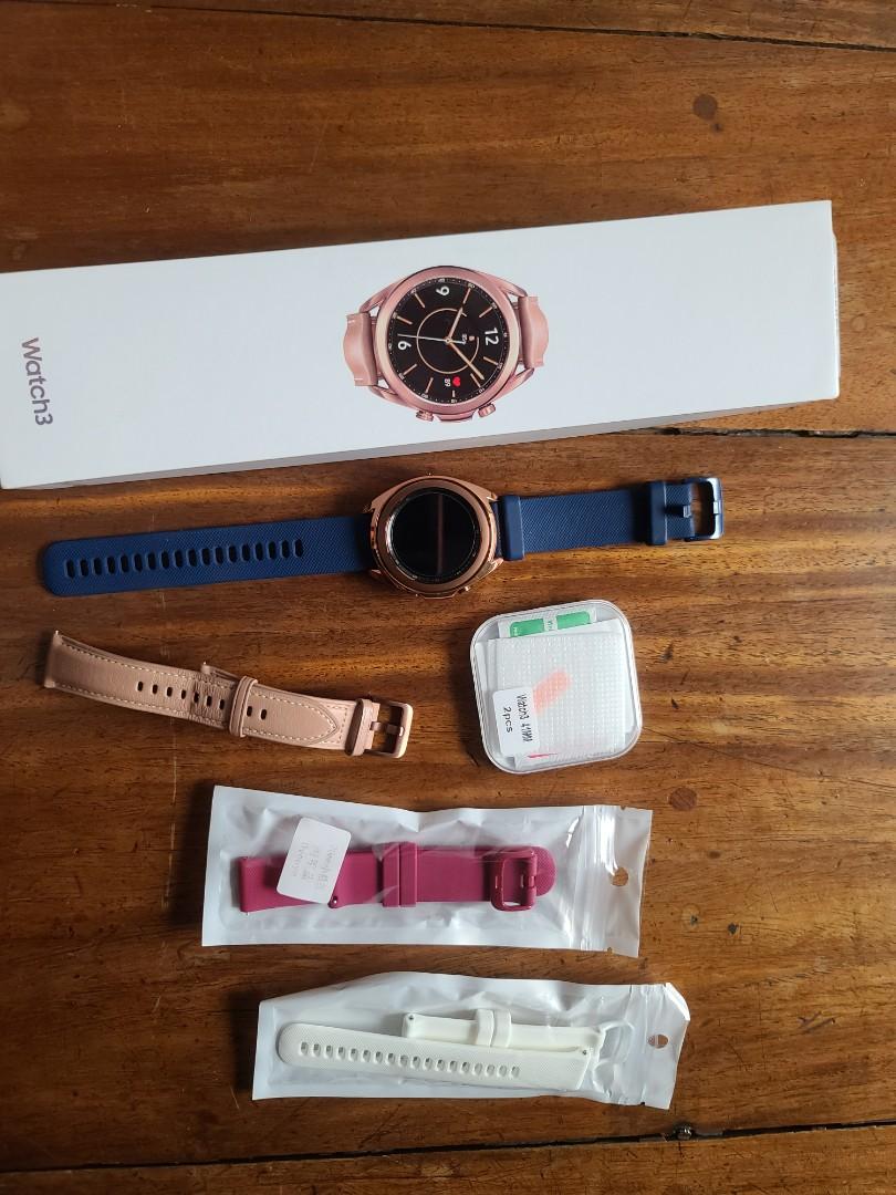 SAMSUNG GALAXY WATCH R850 MYSTIC BRONZE 41MM SMARTWATCH, BLUETOOTH GPS ...