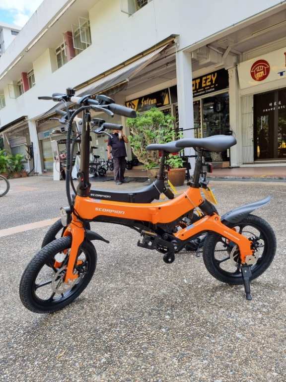 Scorpion Electric Bicycle Ebike E-Bike PAB Bicycle, Sports Equipment ...