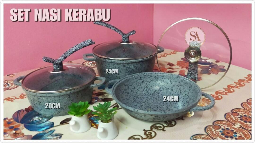 SET NASI KERABU, Furniture & Home Living, Kitchenware & Tableware ...
