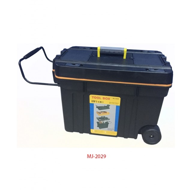 Showa Plastic Tool Box w/Wheel, Commercial & Industrial, Construction Tools & Equipment on Carousell