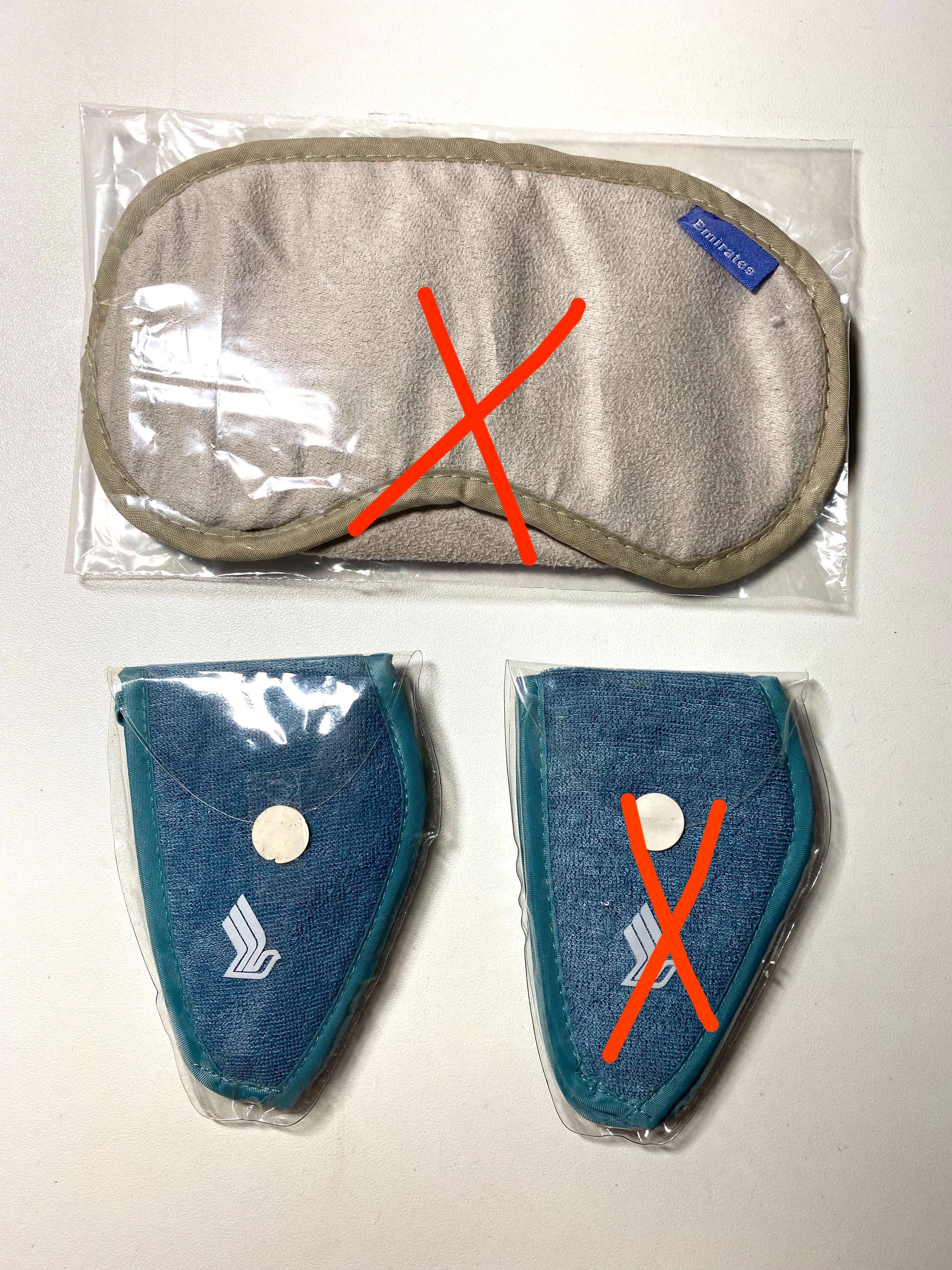 Singapore Airlines/Emirates Eye Mask (new), Everything Else on Carousell