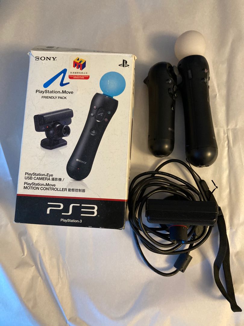 Sony PlayStation Move set, 電子遊戲, 電子遊戲機, PlayStation - Carousell