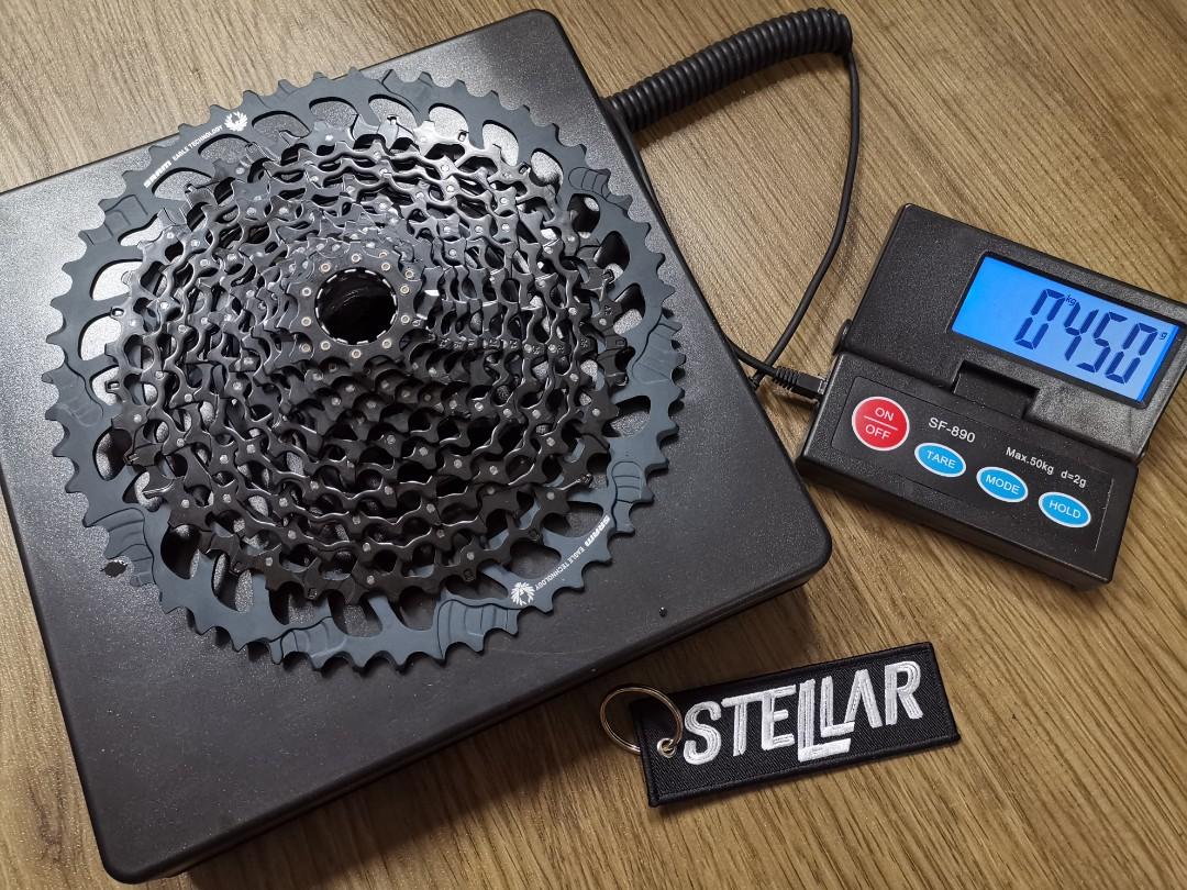 Sram compatible 12 speed oil slick cassette by Strato Spectra, Sports ...