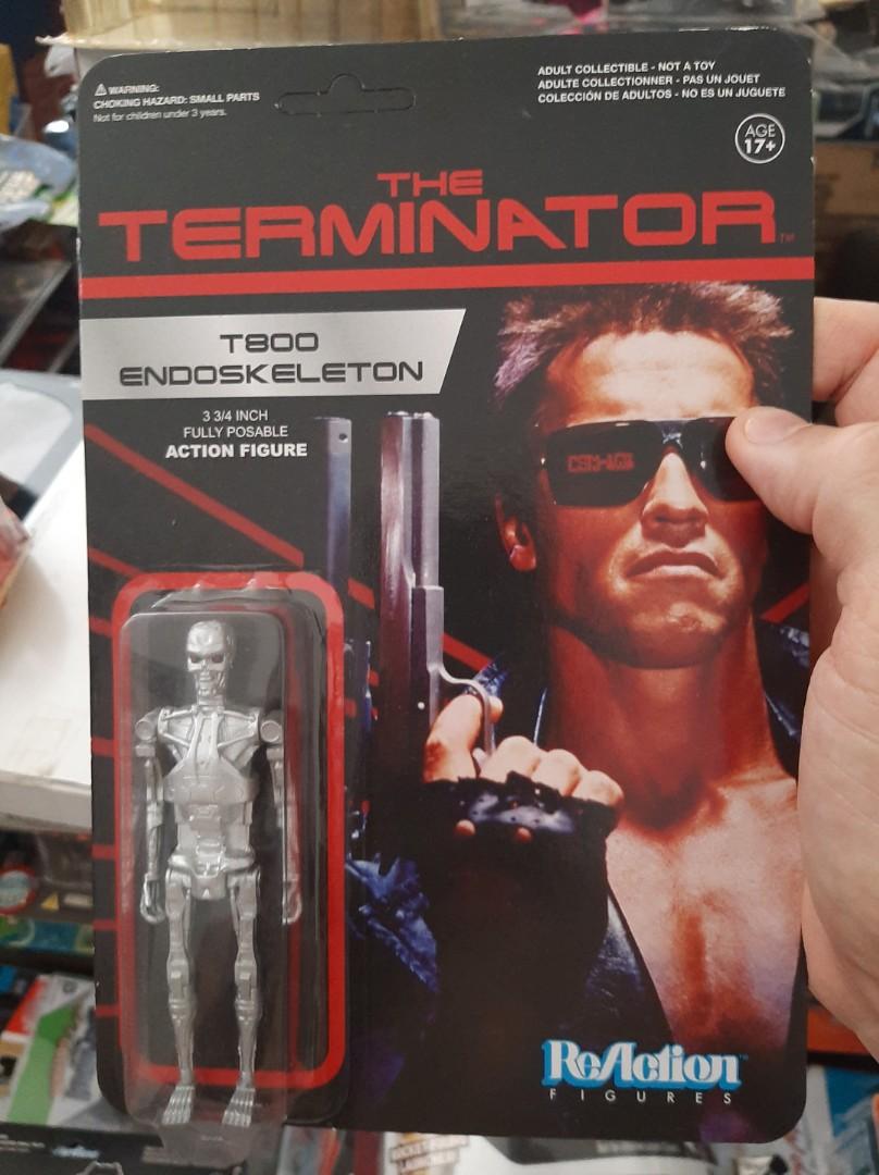 Super7 ReAction Terminator T800 Endoskeleton, Hobbies & Toys ...